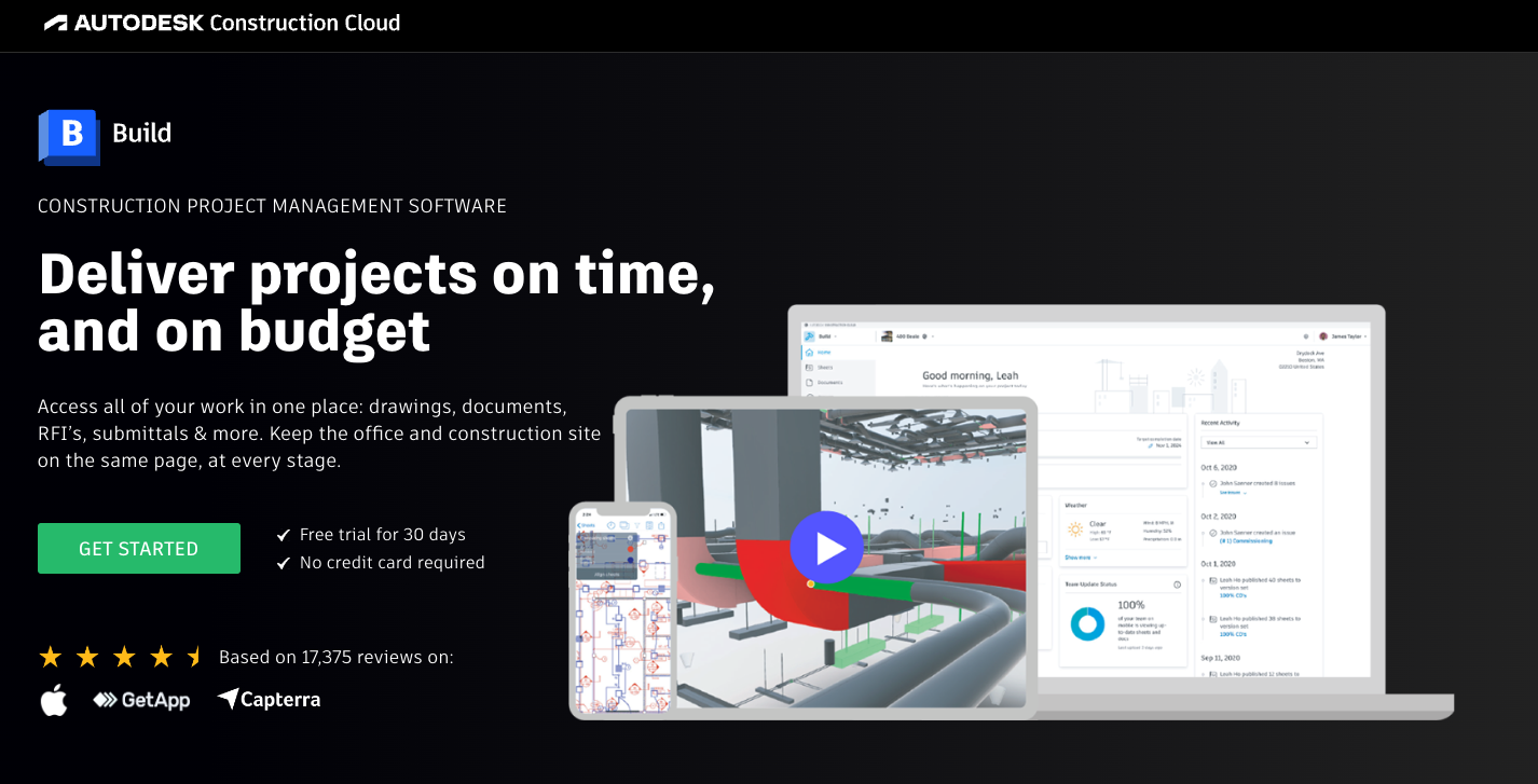 Best Construction Progress Tracking Software (Top 5)